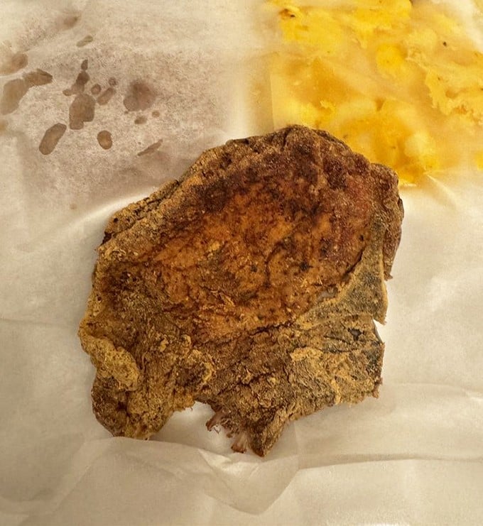 This isn't just meat—it's a masterclass in flavor. The seasoned crust on this chop should be studied in culinary schools.