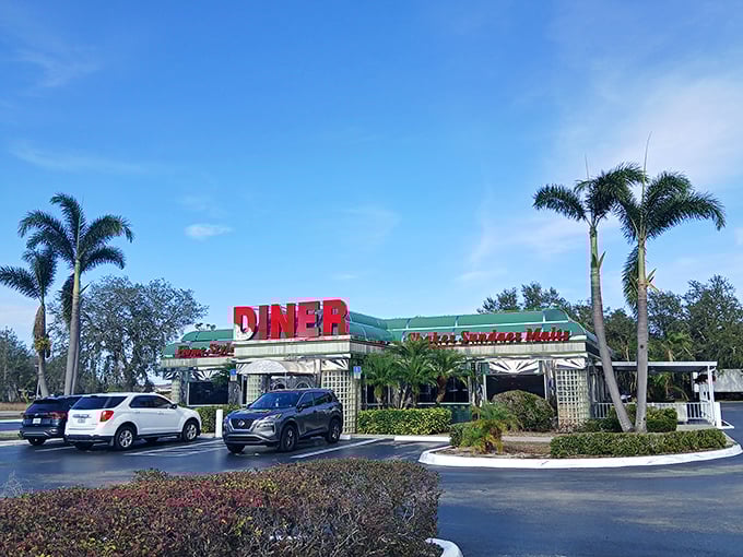 Sebring Diner serves up comfort food portions that understand retirement appetites and Social Security budgets perfectly.