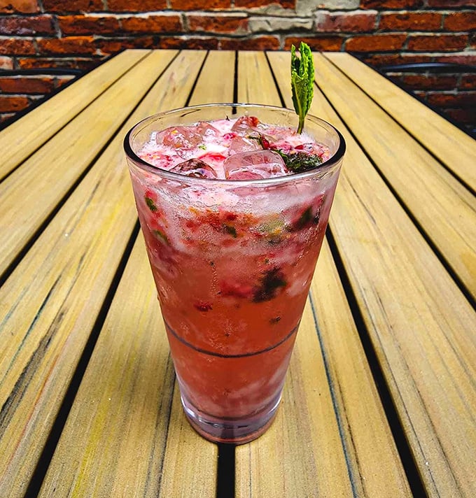 This Strawberry Basil Mojito isn't just a drink, it's summer in a glass—bright, fresh, and exactly what you need after a long Ohio winter.