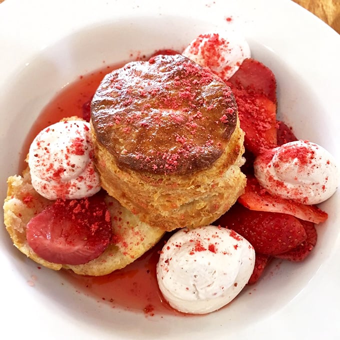 Strawberry shortcake that transforms simple ingredients into a dessert masterpiece worthy of your grandmother's highest praise.