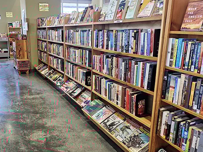 Literary treasures stacked like a reader's fever dream, waiting for their next chapter.