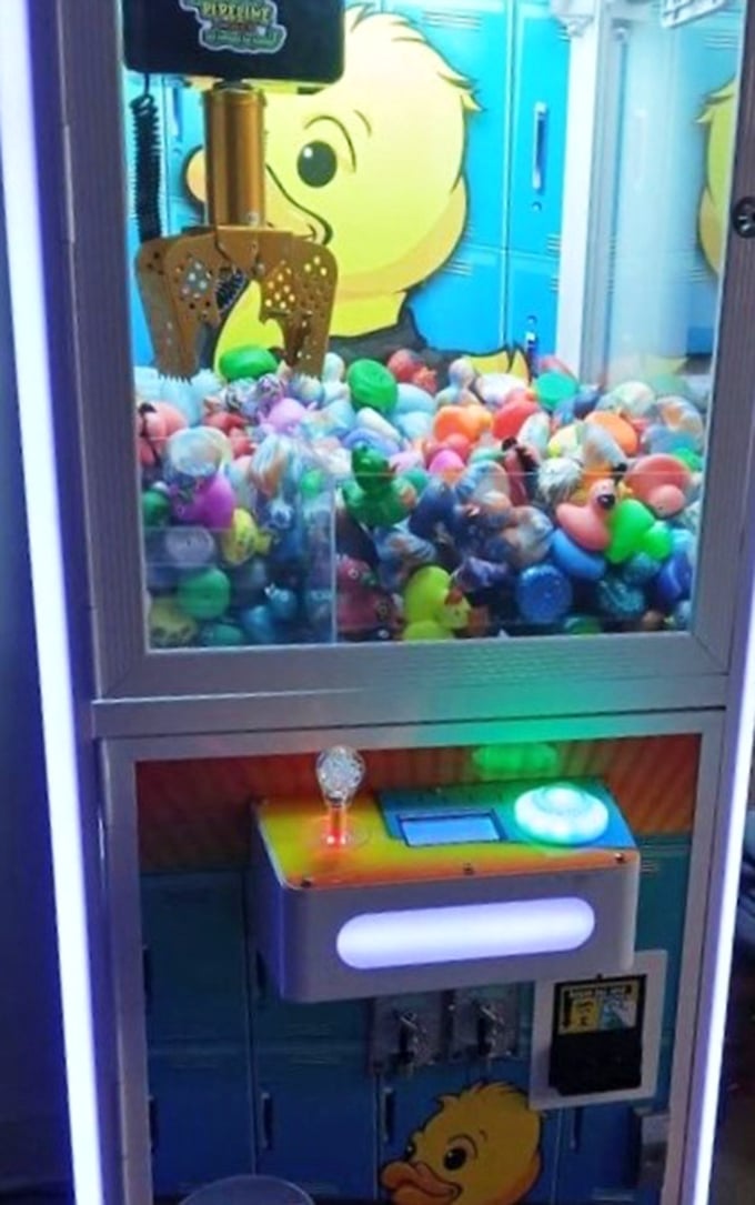 Because every great barbecue joint needs a little arcade magic to complete the all-American dining experience.