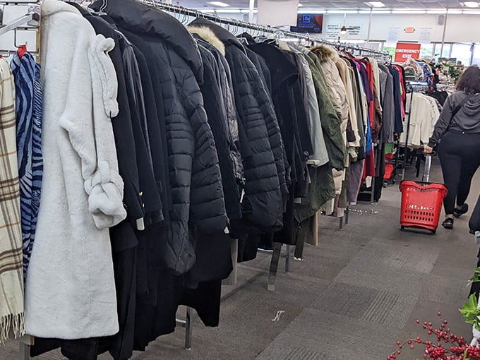 Winter coats in Florida? Smart shoppers know that seasonal bargains happen off-season. That cashmere gem isn't waiting for December temperatures.