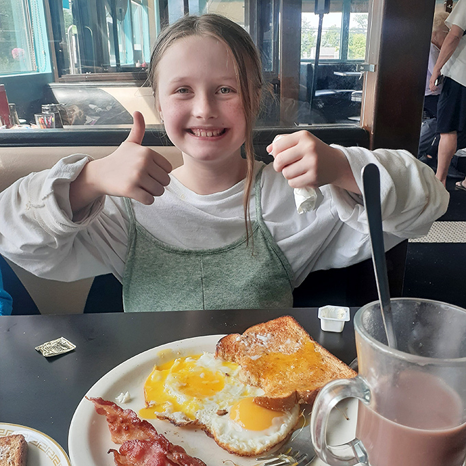 The diner experience is about more than food—it's about those thumbs-up moments when breakfast hits exactly right.