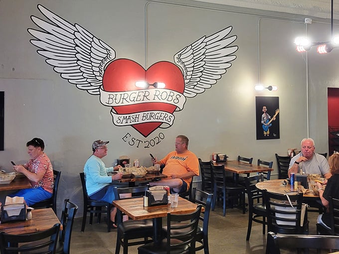 The dining room has that perfect local joint energy—where regulars become family and first-timers immediately feel like they've discovered a hometown secret.