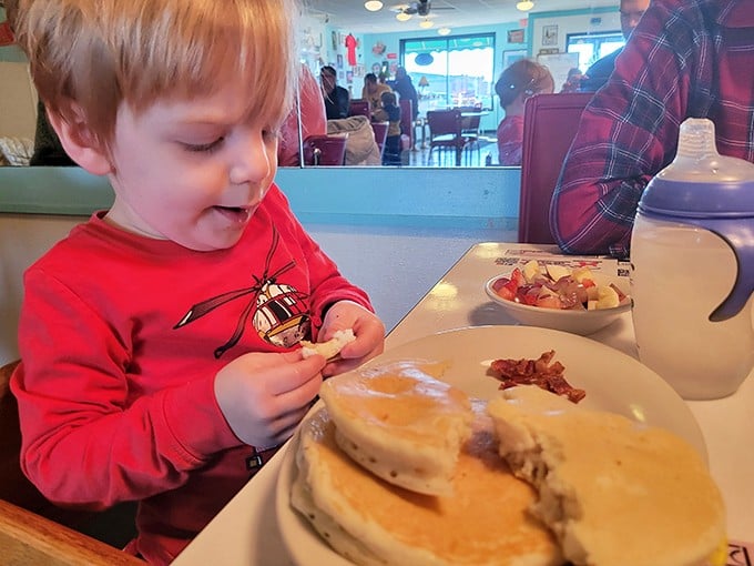 Family-friendly in every sense—where pancakes become memory-making moments and breakfast traditions are born.
