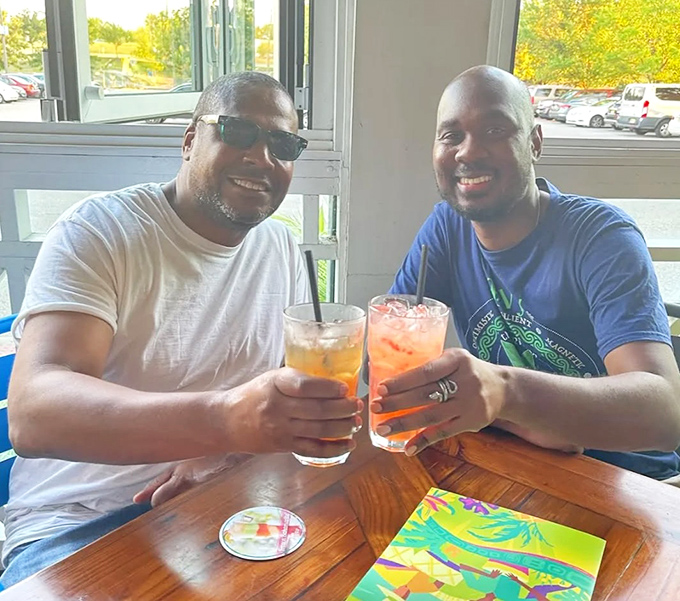 The restaurant brings people together over tropical drinks and shared stories – the universal language of good food and good company.