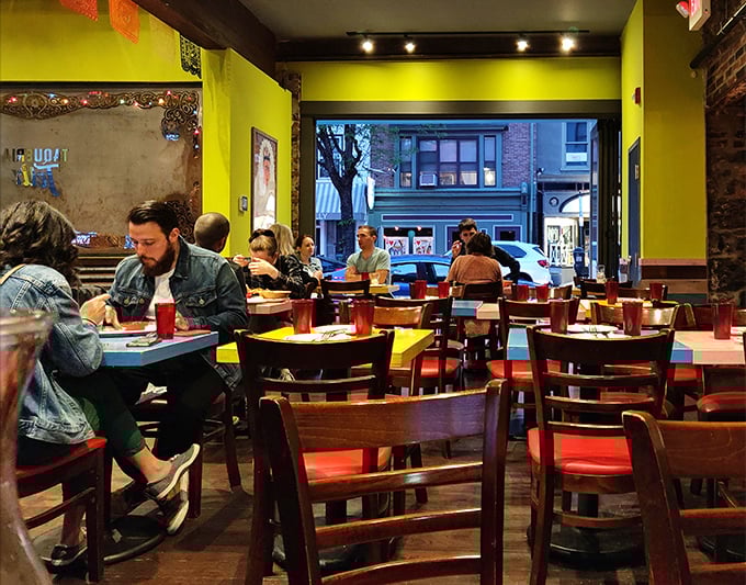 The best restaurants have that perfect buzz of conversation—the sound of people collectively realizing they've made an excellent dining decision.