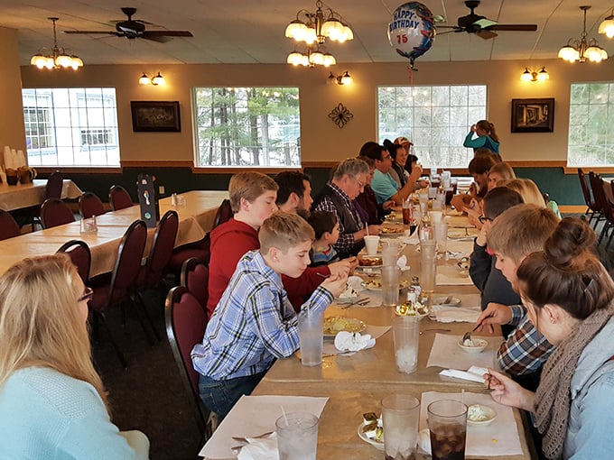 Family gatherings at Olde Dutch—where multiple generations come together to debate pie flavors and create memories between bites.