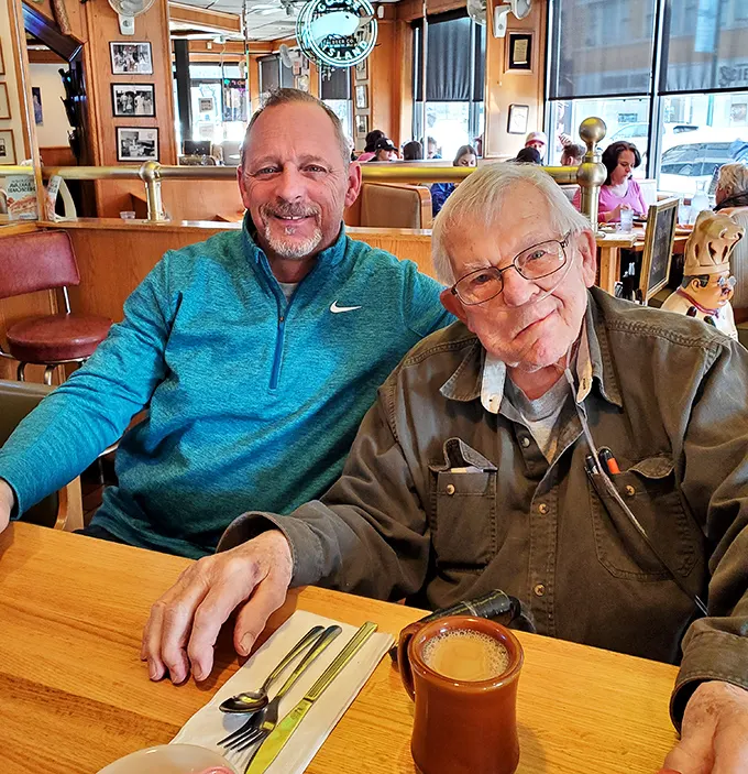 The restaurant's true charm isn't just in the food but in the people who've made it part of their lives. Generations of stories shared over coffee.