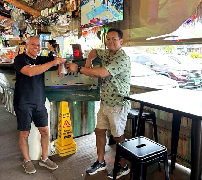 Happy diners who've discovered what Floridians have known all along – this is the real deal.