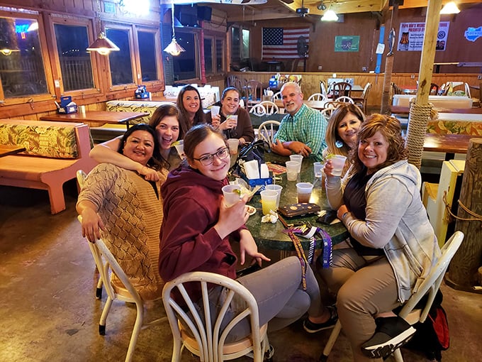 Where strangers become friends and friends become family—Papa Boo's dining area invites you to linger longer than planned.