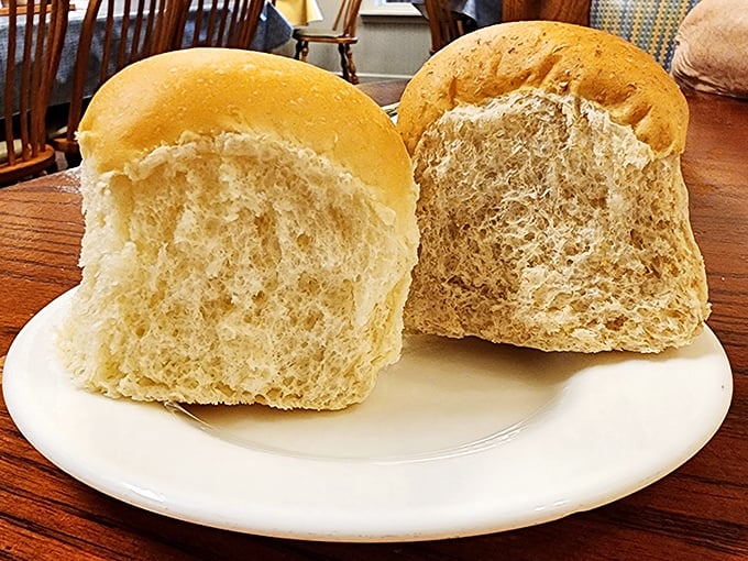 Dinner rolls so perfectly golden and fluffy, they deserve their own Instagram account. Carb heaven exists, and it's in Middlebury.