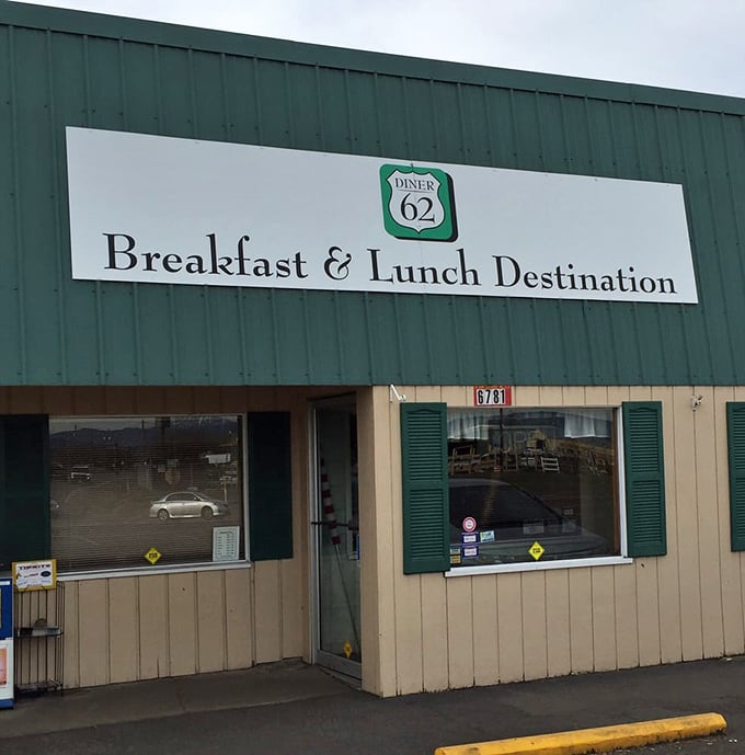 Breakfast & Lunch Destination isn't just a sign—it's the most honest advertising since "Hot Donuts Now."