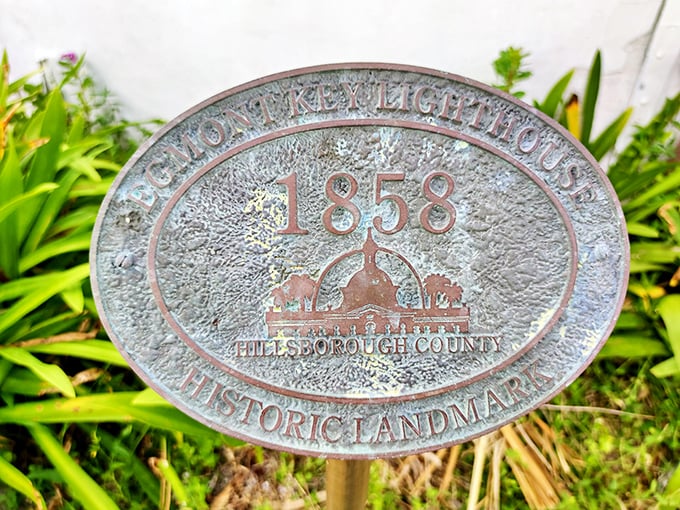 This isn't just any historical marker—it's Florida's equivalent of finding the cornerstone of ancient Rome, just with more humidity and occasional seagull commentary.