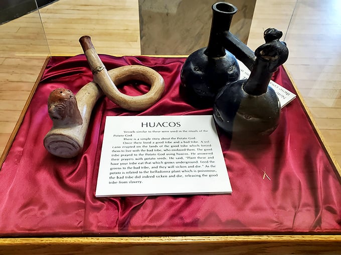 Ancient Huacos artifacts reveal the potato's sacred status in pre-Columbian cultures. These spuds were worshipped long before they met ketchup.