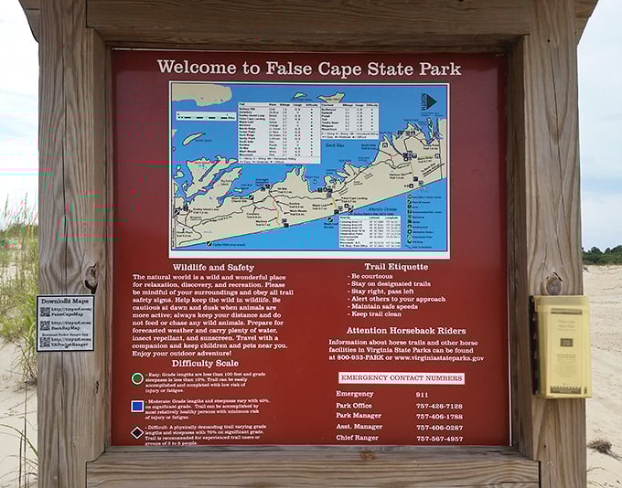 The park's version of GPS – except this one won't recalculate when you decide to wander off trail. Adventure awaits in every direction.