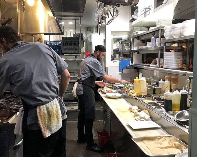Where the magic happens – chefs in their natural habitat, transforming simple ingredients into dishes that make you close your eyes when you taste them.