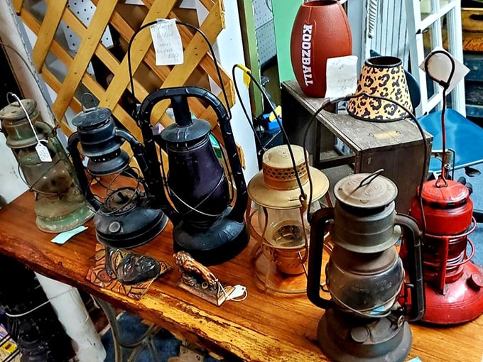 Old-school lanterns lined up like contestants in a beauty pageant, each one ready to illuminate your patio with nostalgic charm.