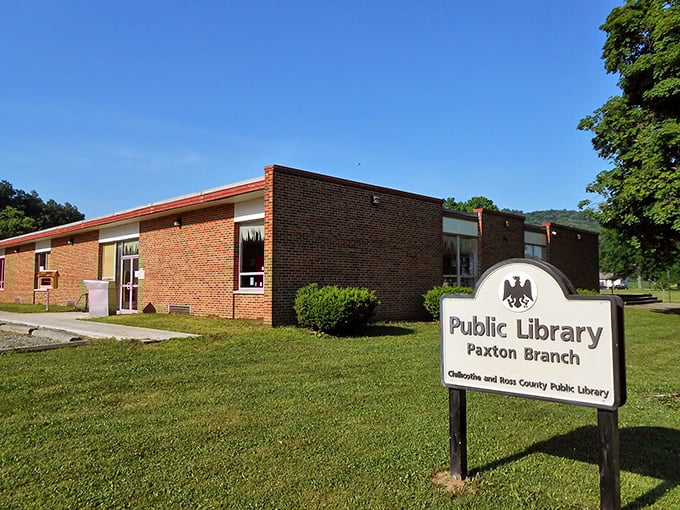 The Paxton Branch Library – proof that good stories don't need fancy architecture, just shelves of books and a community that still values the printed page.