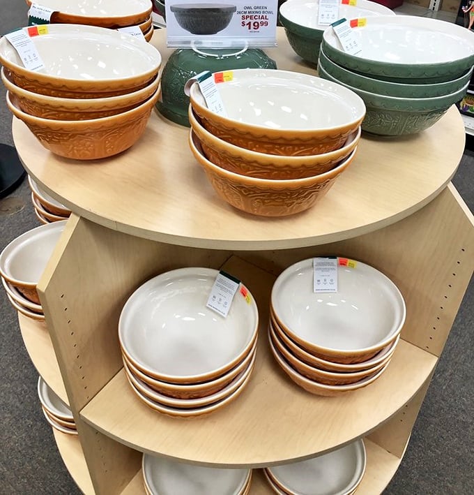 Mixing bowls in earthy tones that'll make your kitchen counters look like they belong in a magazine spread.