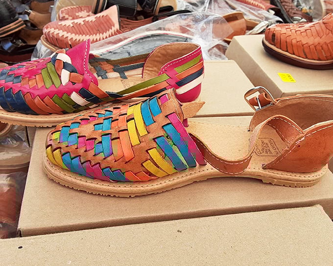 These aren't just sandals—they're wearable art that turns "nice shoes" comments into full-blown conversations about your excellent taste.