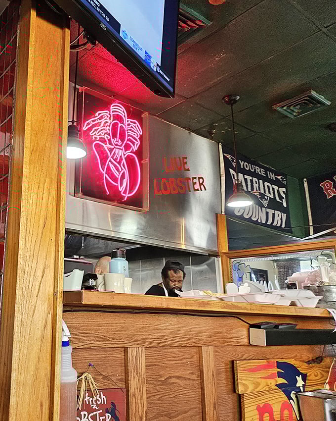 Behind that "Live Lobster" sign, culinary magic happens. Where New England traditions meet Florida appetites with delicious results.