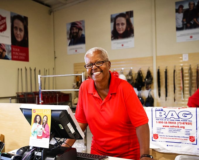 The friendly faces behind the bargains make every shopping trip feel like visiting that cool aunt who always saves the good stuff for you.