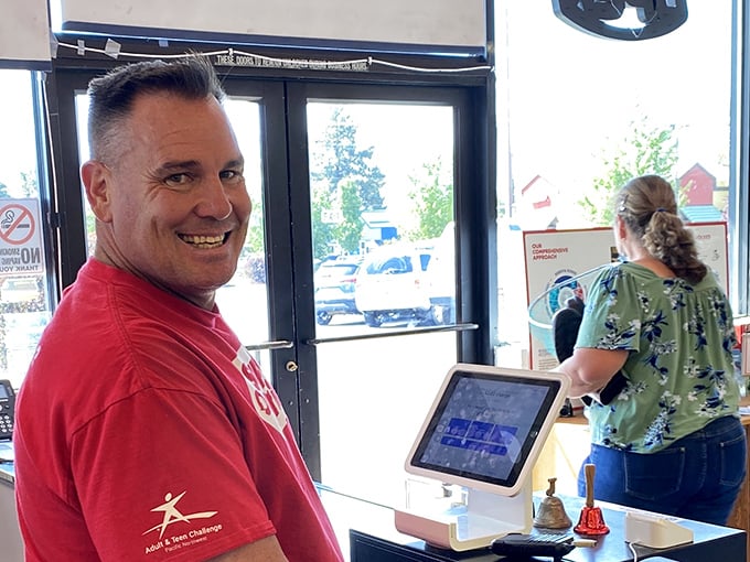 The checkout experience – where friendly staff turn your treasure hunt findings into take-home victories.