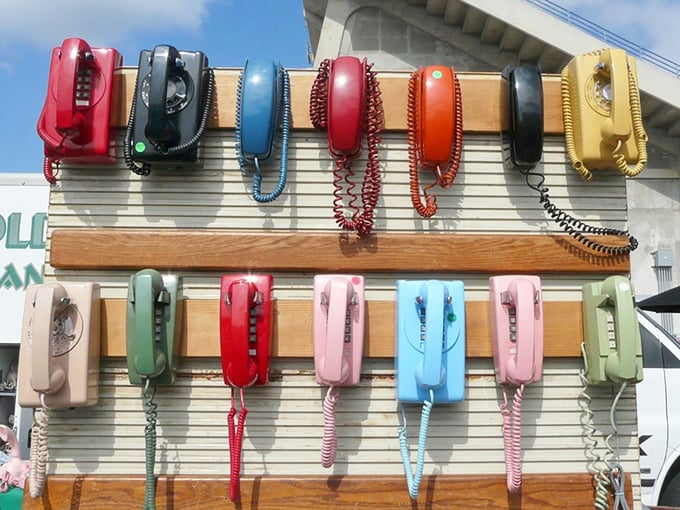 Rotary phones that made you work for your gossip – remember when hanging up was satisfying?