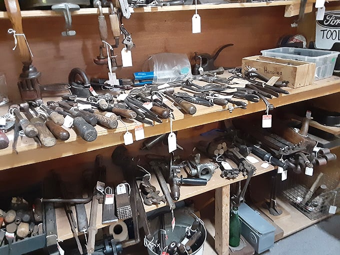 Tools with soul – these worn wooden handles have shaped countless projects and were built in an era before "planned obsolescence" was a thing.