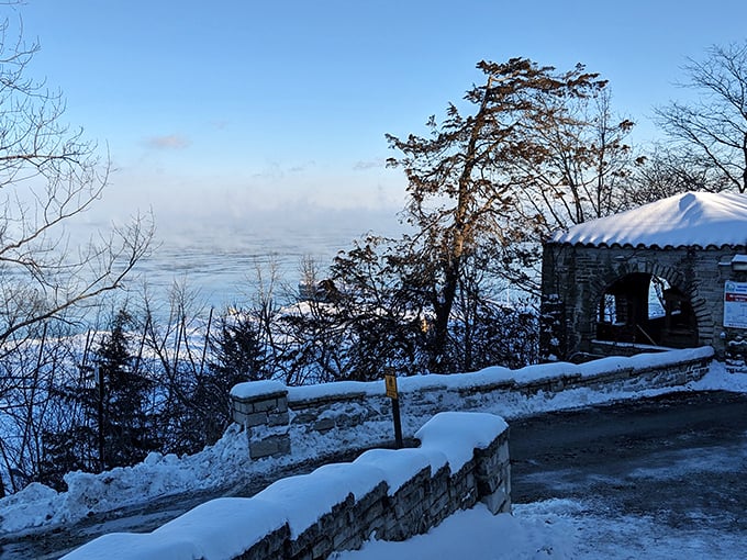 Winter transforms Glencoe Beach into a frost-kissed wonderland where Lake Michigan breathes misty secrets. Even in January, the shoreline beckons the brave and the bundled.