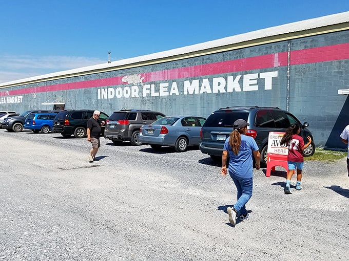 Big D’s Indoor Flea Market may look plain from the outside, but step in and you’ll find endless aisles of hidden treasures waiting to be discovered.
