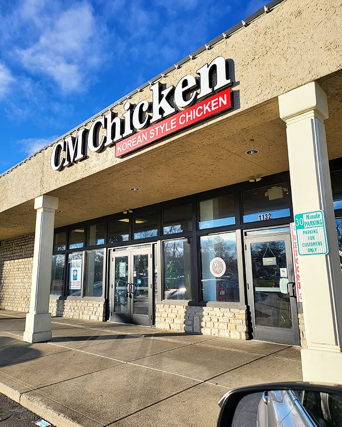CM Chicken's clean, contemporary look hints at the Korean-style innovation happening in this Columbus kitchen.