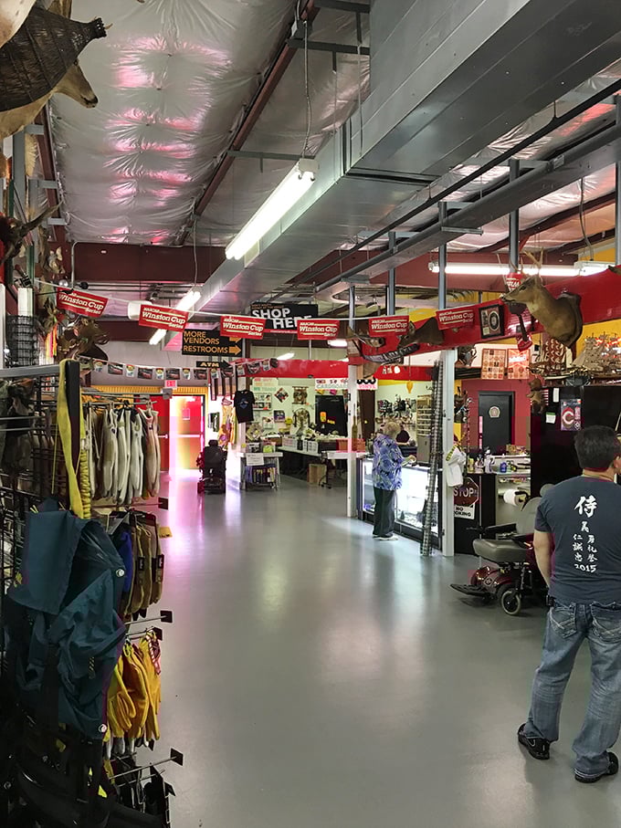 Concrete floors can't contain the excitement when every aisle promises hidden gems.