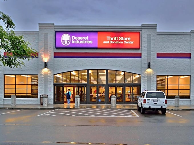 Deseret Industries presents itself with department store dignity but thrift store prices that defy logic.