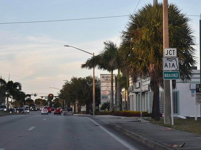 Route A1A runs through town like a yellow brick road to affordable coastal living.
