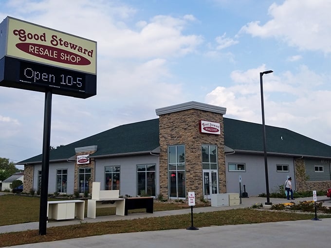 Good Steward's stone facade suggests they're serious about quality and built to last.