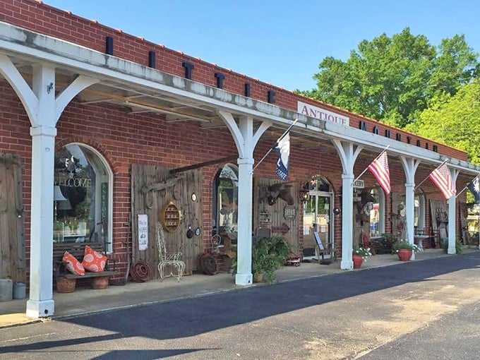 Brick buildings and small towns go together like peanut butter and jelly - perfectly matched.