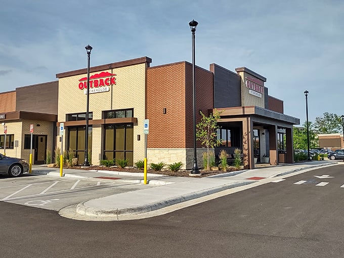 Yes, it's Outback, but this Centerville location grills steaks that would make any Aussie proud – crikey included.