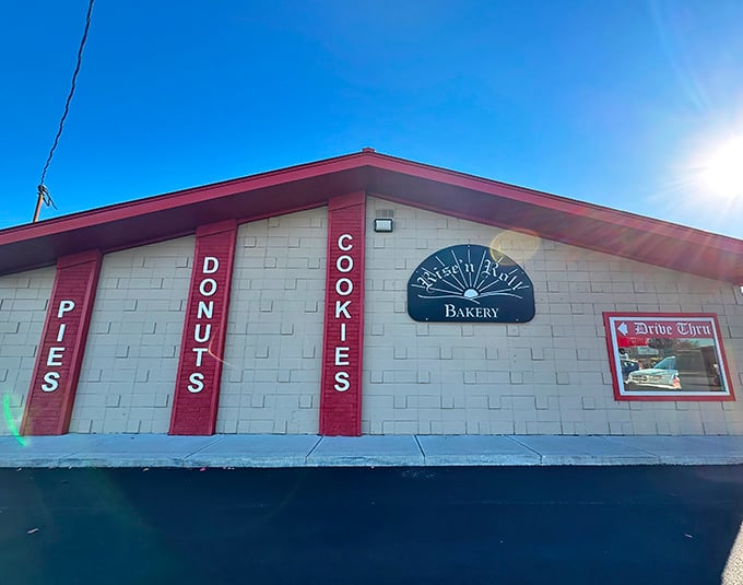 Where Amish baking traditions meet modern cravings in a storefront that promises sweet satisfaction.