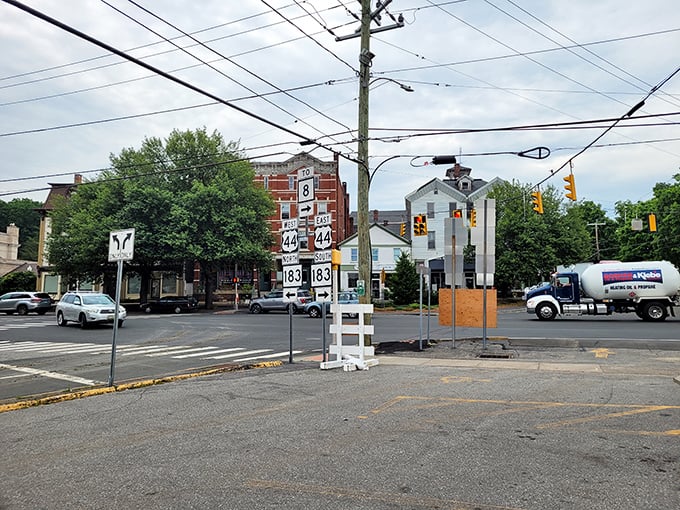 Winchester's directional crossroads – where route signs point to affordable futures and your GPS recalculates retirement on a reasonable budget.