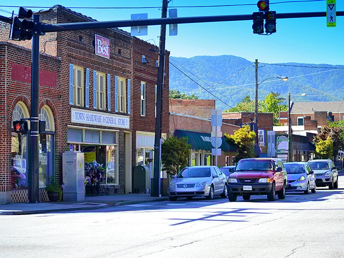 This mountain town's main street showcases local artisans and craftspeople in the most charming way.