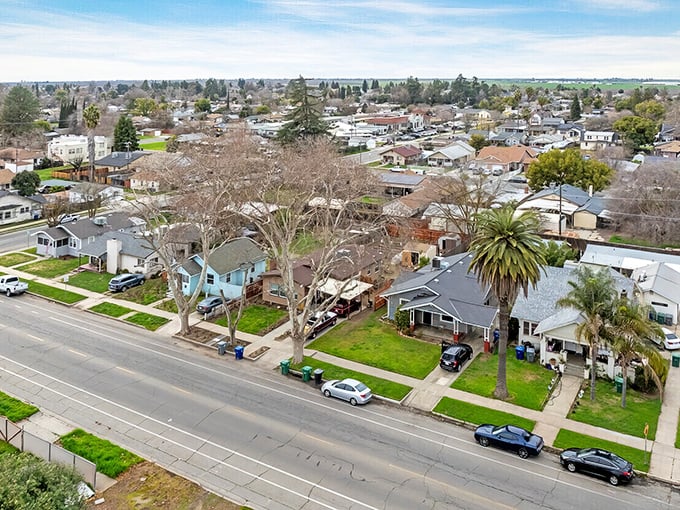 Central Valley agriculture surrounds Chowchilla like a green embrace, where fresh air meets fresh housing opportunities.