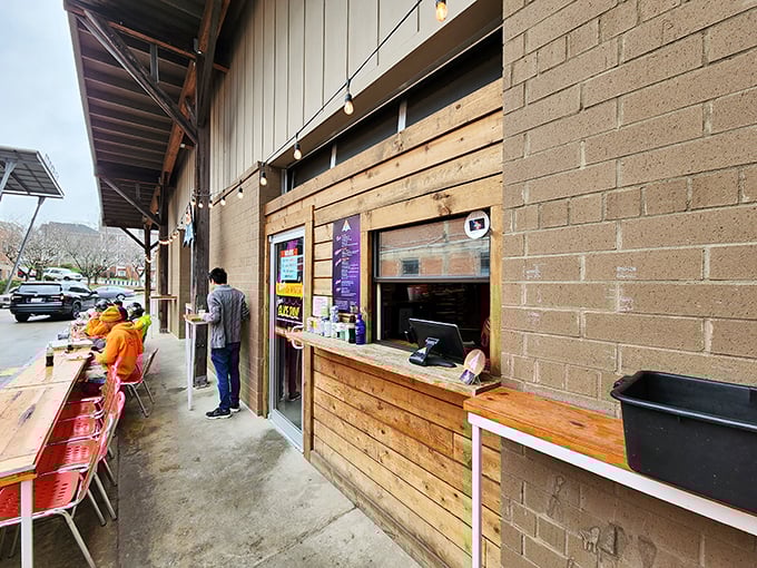 Sometimes the humblest buildings house the most extraordinary flavors, like finding diamonds in unexpected warehouse spaces.