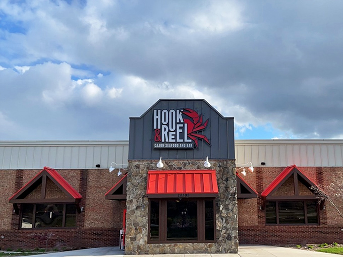 Stone, brick, and seafood—Hook & Reel combines rugged charm with delicate flavors in a way that makes perfect sense once you taste it.