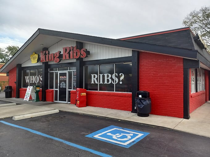 Confident exterior design that doesn't whisper about great barbecue - it shouts from the rooftops about smoky perfection waiting inside.