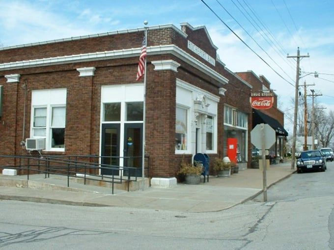 This classic small-town depot represents an era when train whistles marked time instead of smartphone notifications.
