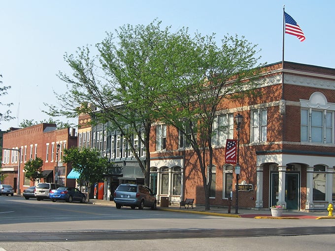 Seymour's downtown might look like a movie set, but the prices are refreshingly real-world. Small-town charm with small-town bills!