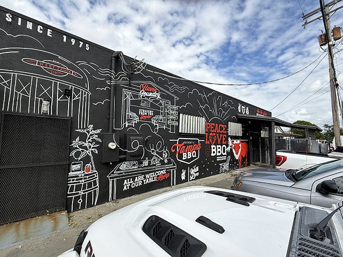 When murals tell your restaurant's story, you know you've earned your place in barbecue history.